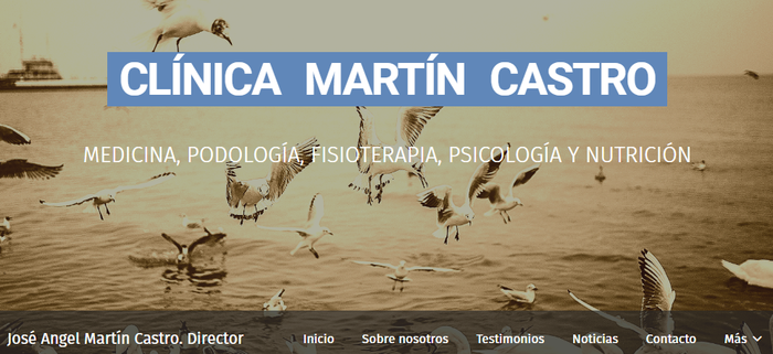 Presentación de nuestra WEB :: Clinica Martin Castro